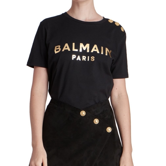 Balmain | Tops | Authentic Balmain Paris Shirt | Poshmark